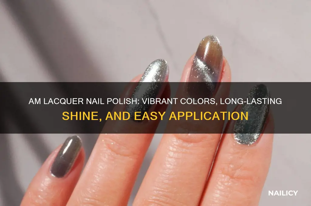 Am Lacquer Nail Polish: Vibrant Colors, Long-Lasting Shine, And Easy ...