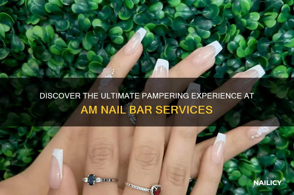Discover The Ultimate Pampering Experience At Am Nail Bar Services ...