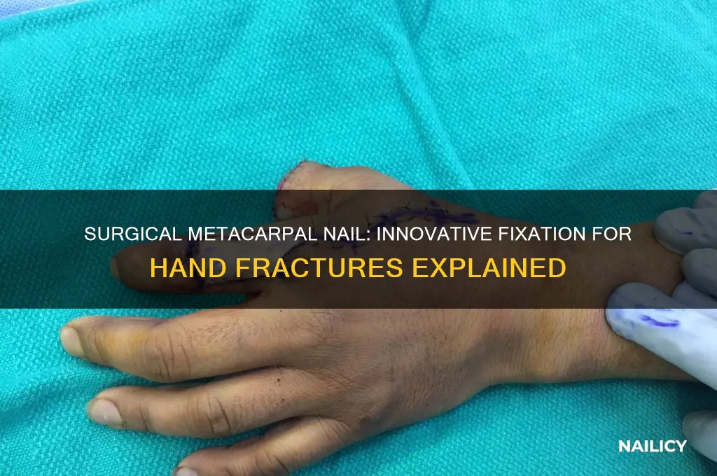 Surgical Metacarpal Nail: Innovative Fixation For Hand Fractures ...