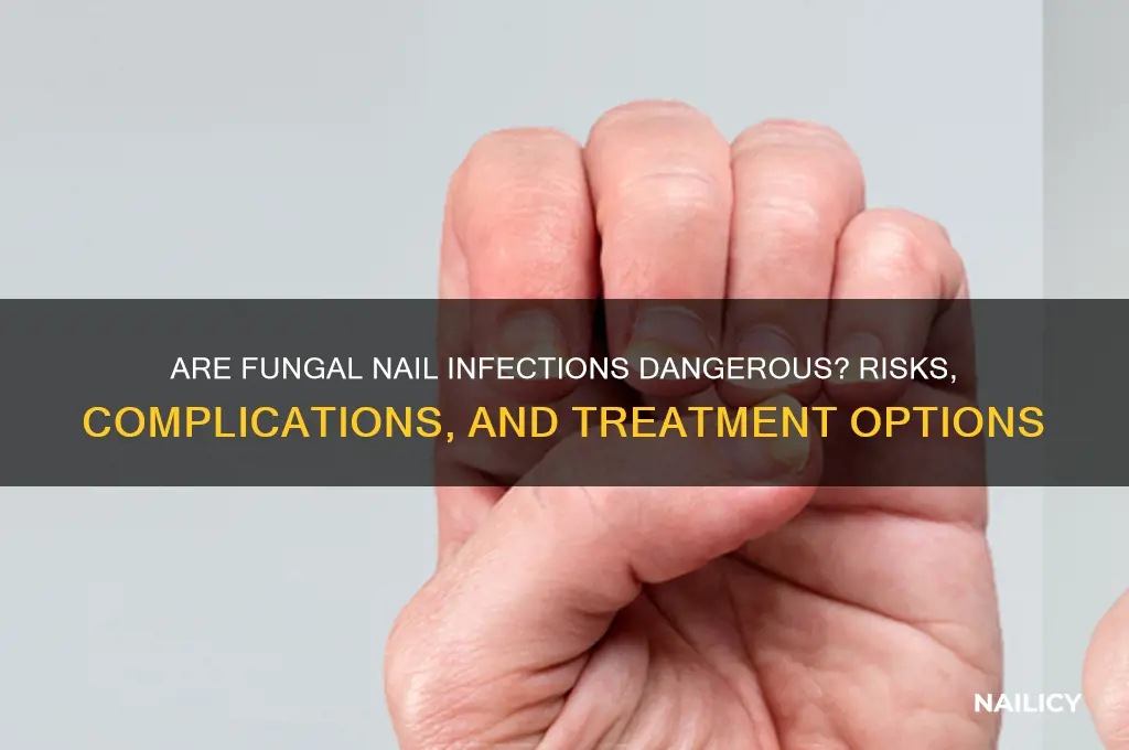 Are Fungal Nail Infections Dangerous? Risks, Complications, And ...