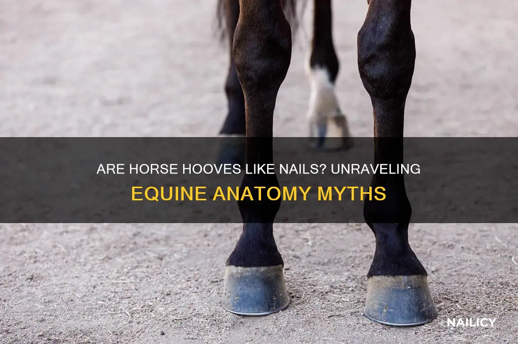 Are Horse Hooves Like Nails? Unraveling Equine Anatomy Myths | Nailicy