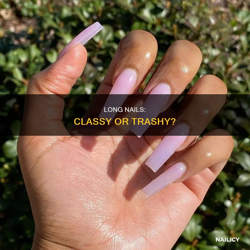 Long Nails: Classy Or Trashy? | Nailicy