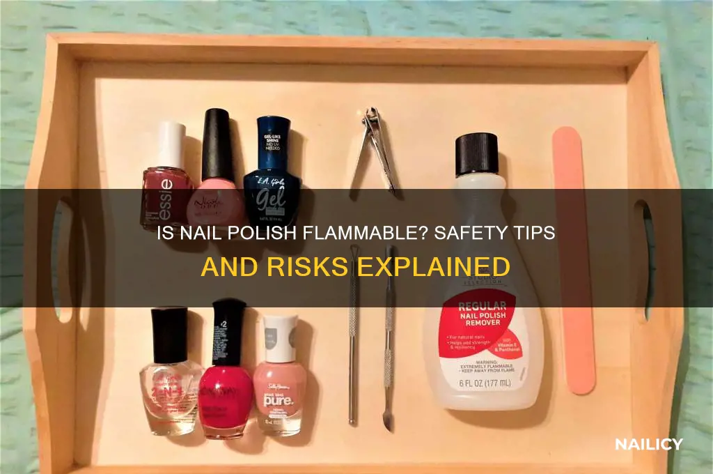 Is Nail Polish Flammable? Safety Tips And Risks Explained | Nailicy