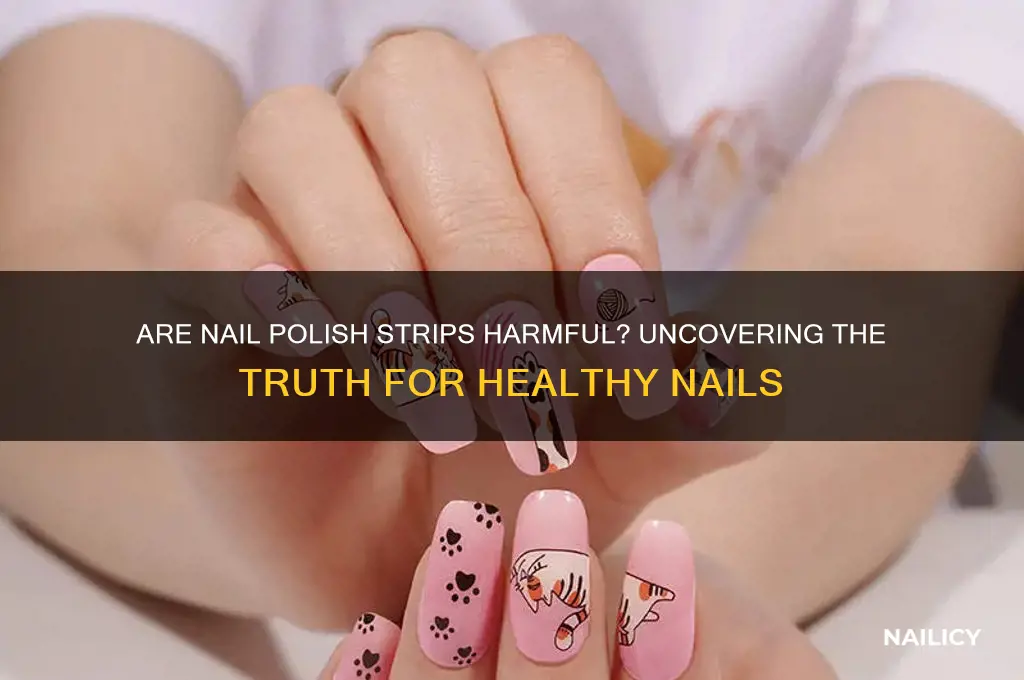 Are Nail Polish Strips Harmful? Uncovering The Truth For Healthy Nails ...