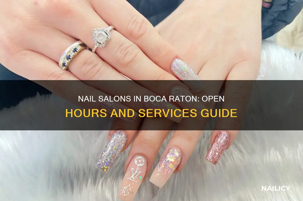 Nail Salons In Boca Raton: Open Hours And Services Guide | Nailicy