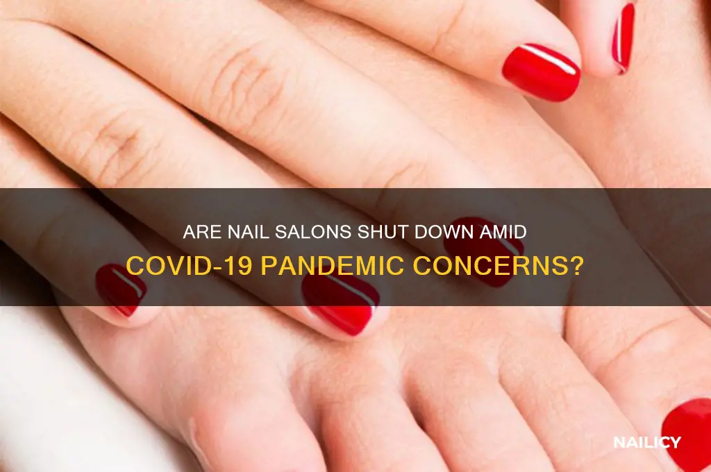 Are Nail Salons Shut Down Amid Covid-19 Pandemic Concerns? | Nailicy
