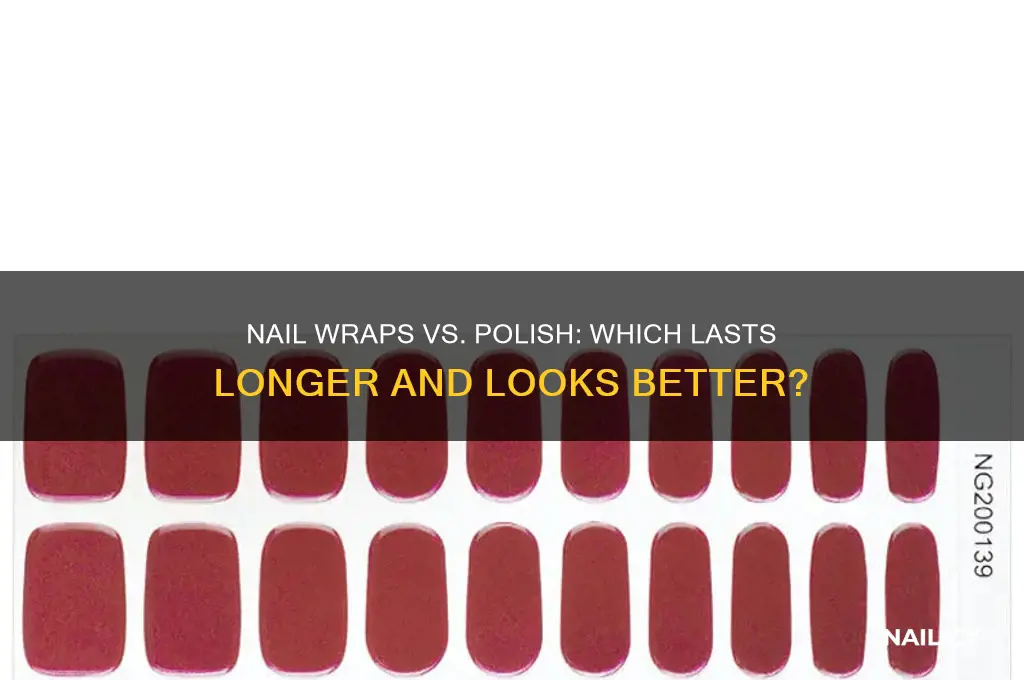 Nail Wraps Vs. Polish: Which Lasts Longer And Looks Better? | Nailicy