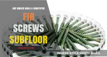 Ringed Nails Vs. Screws: Which Is Best For Subfloor Installation? | Nailicy