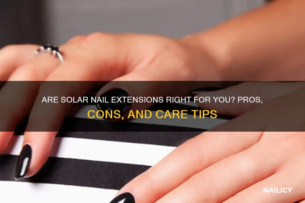 Are Solar Nail Extensions Right For You? Pros, Cons, And Care Tips ...