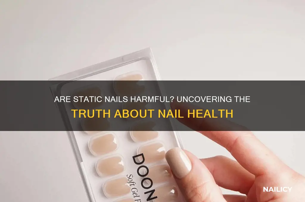 Are Static Nails Harmful? Uncovering The Truth About Nail Health | Nailicy