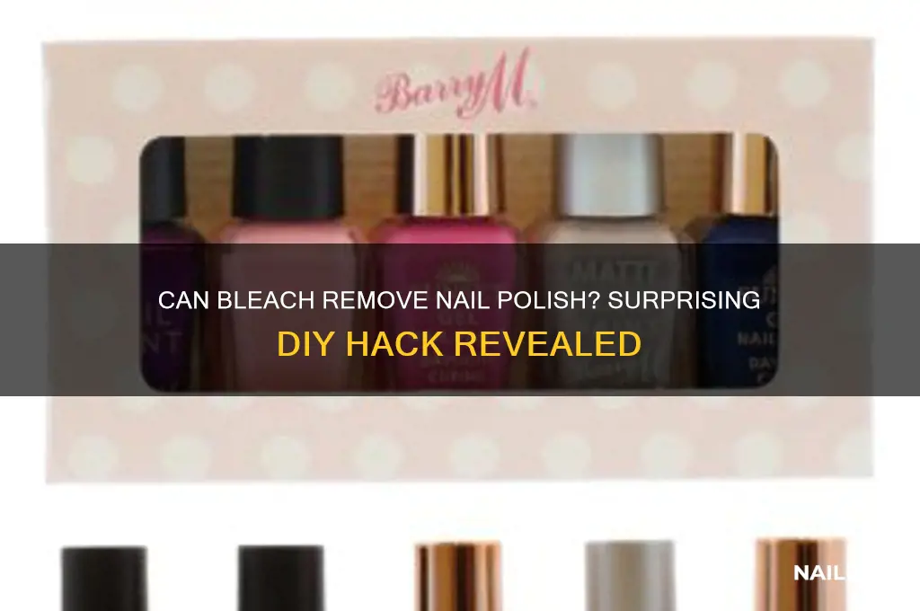 Can Bleach Remove Nail Polish? Surprising Diy Hack Revealed | Nailicy