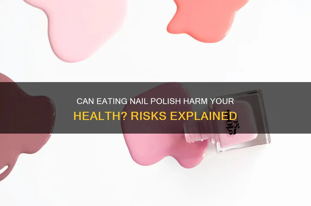 Can Eating Nail Polish Harm Your Health? Risks Explained | Nailicy
