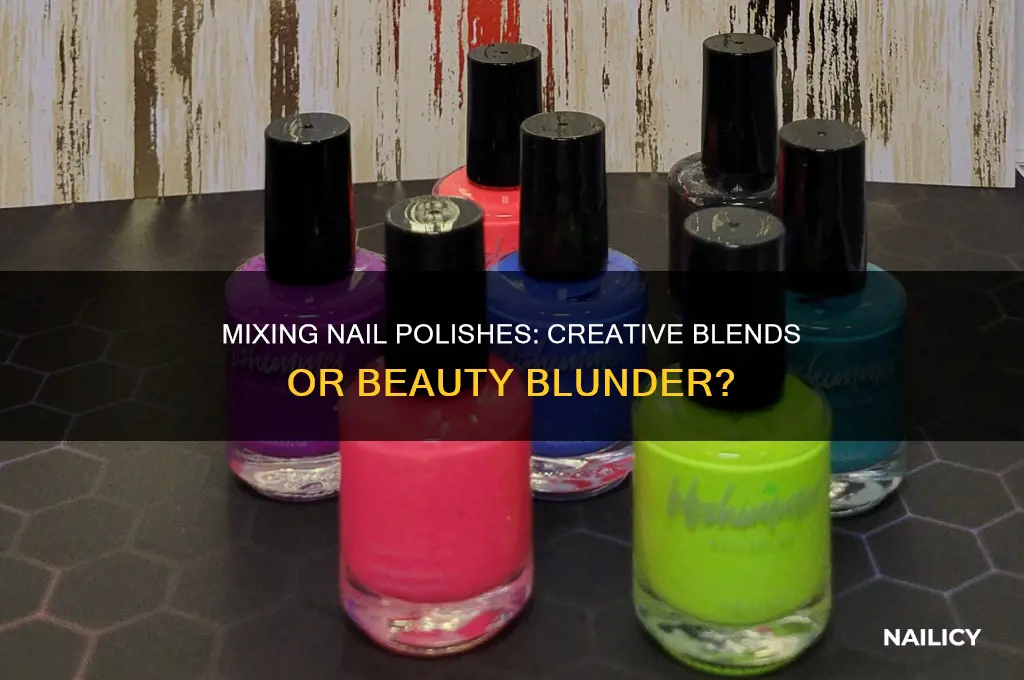 Mixing Nail Polishes: Creative Blends Or Beauty Blunder? | Nailicy