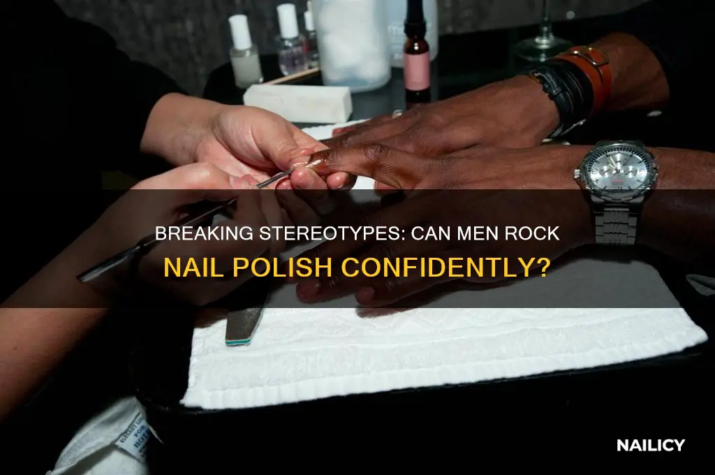 Breaking Stereotypes: Can Men Rock Nail Polish Confidently? | Nailicy