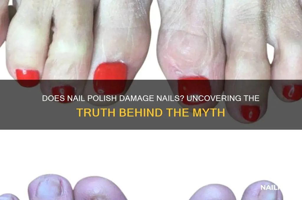 Does Nail Polish Damage Nails? Uncovering The Truth Behind The Myth ...