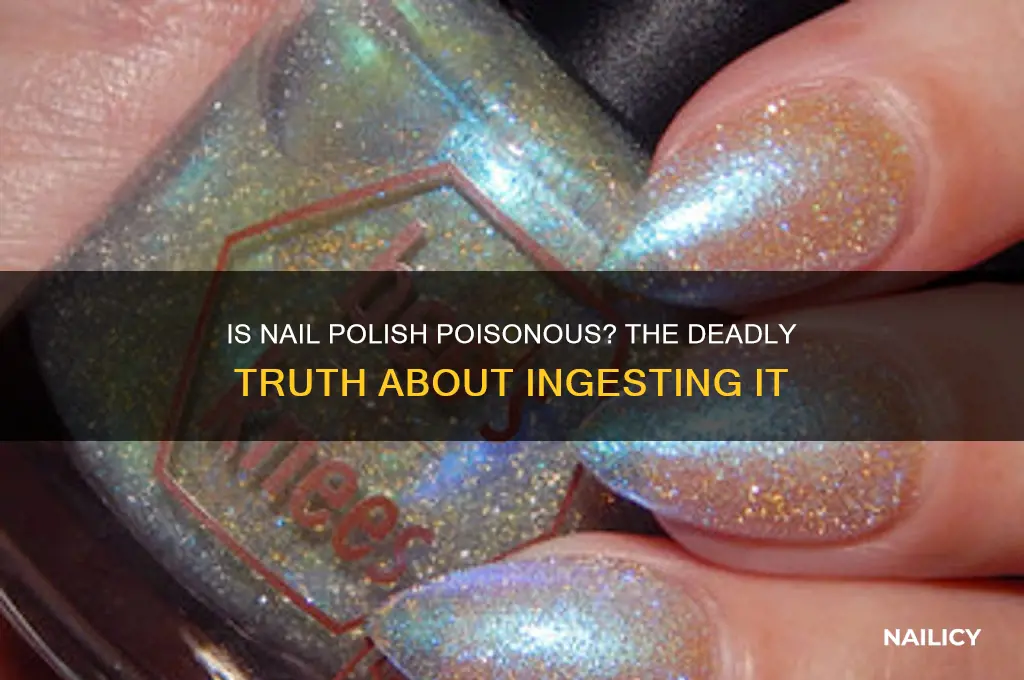 Is Nail Polish Poisonous? The Deadly Truth About Ingesting It | Nailicy