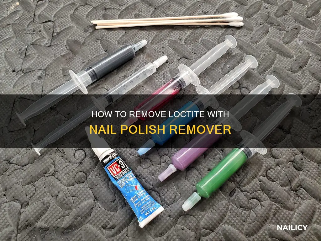 How To Remove Loctite With Nail Polish Remover | Nailicy