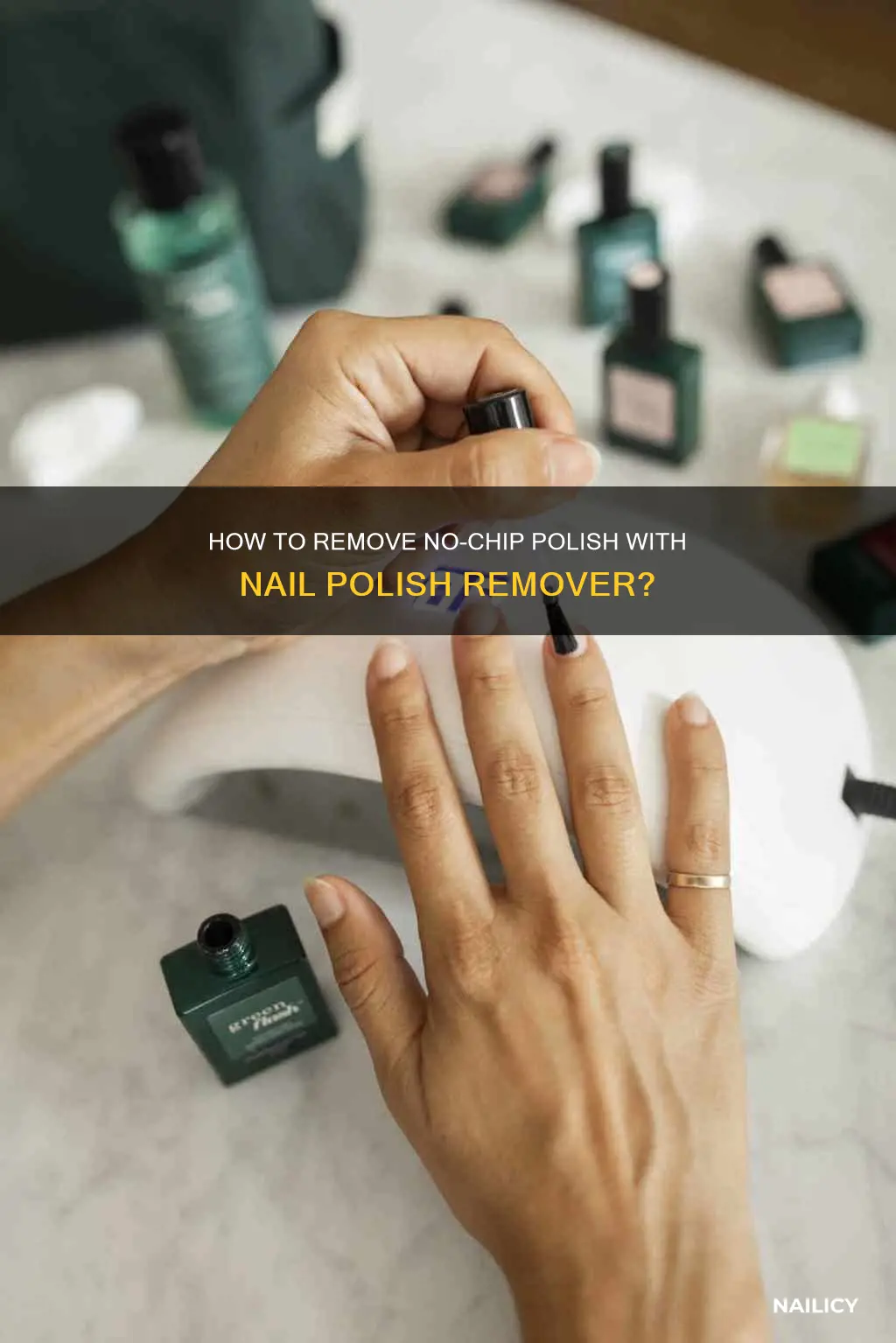 How To Remove No-Chip Polish With Nail Polish Remover? | Nailicy