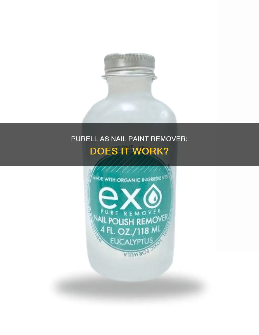 Purell As Nail Paint Remover: Does It Work? | Nailicy