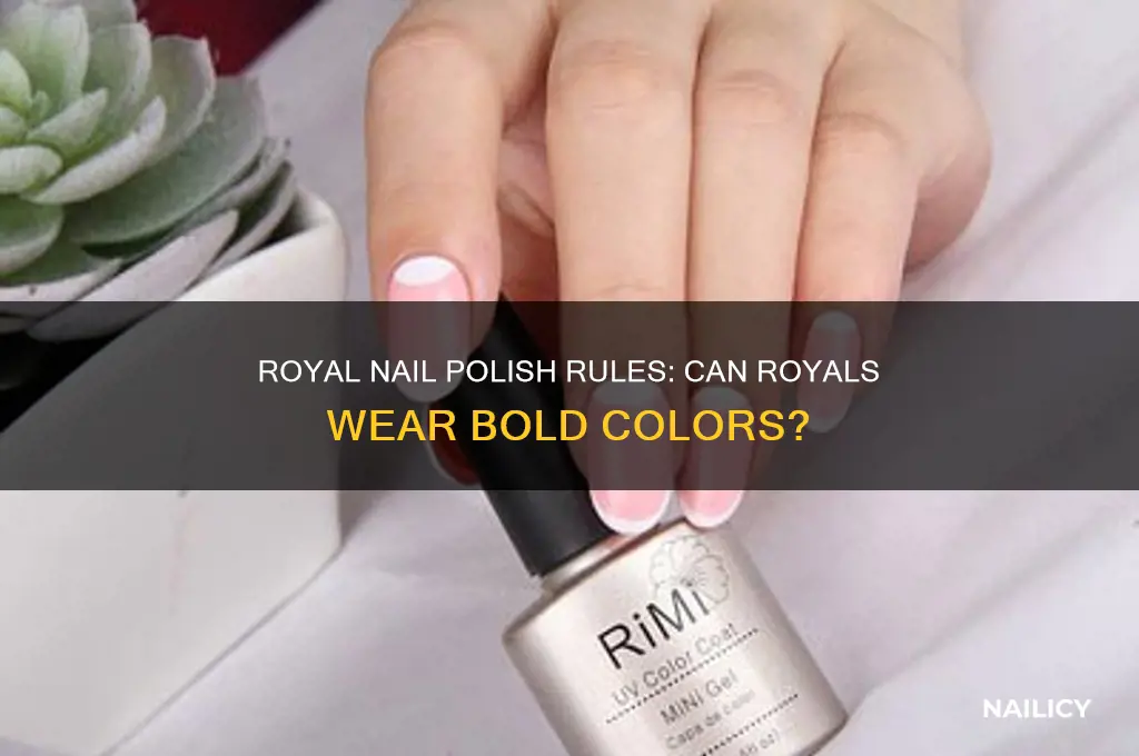 Royal Nail Polish Rules: Can Royals Wear Bold Colors? | Nailicy