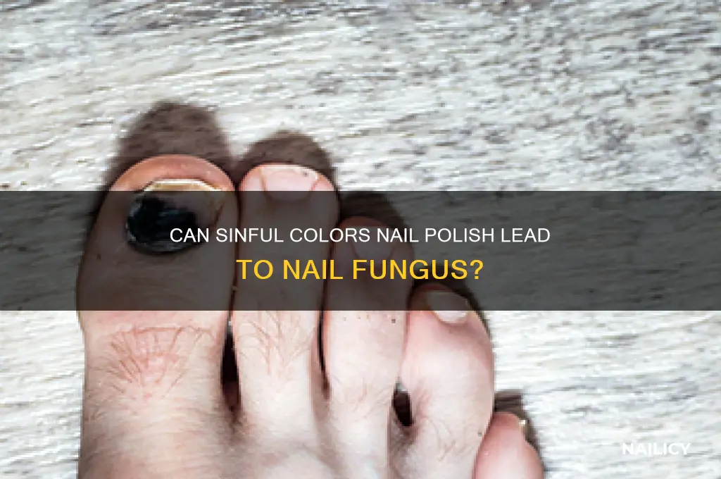 Can Sinful Colors Nail Polish Lead To Nail Fungus? | Nailicy