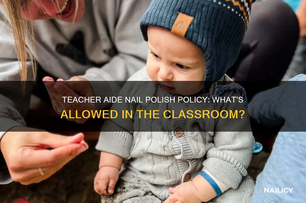 Teacher Aide Nail Polish Policy: What’S Allowed In The Classroom? | Nailicy