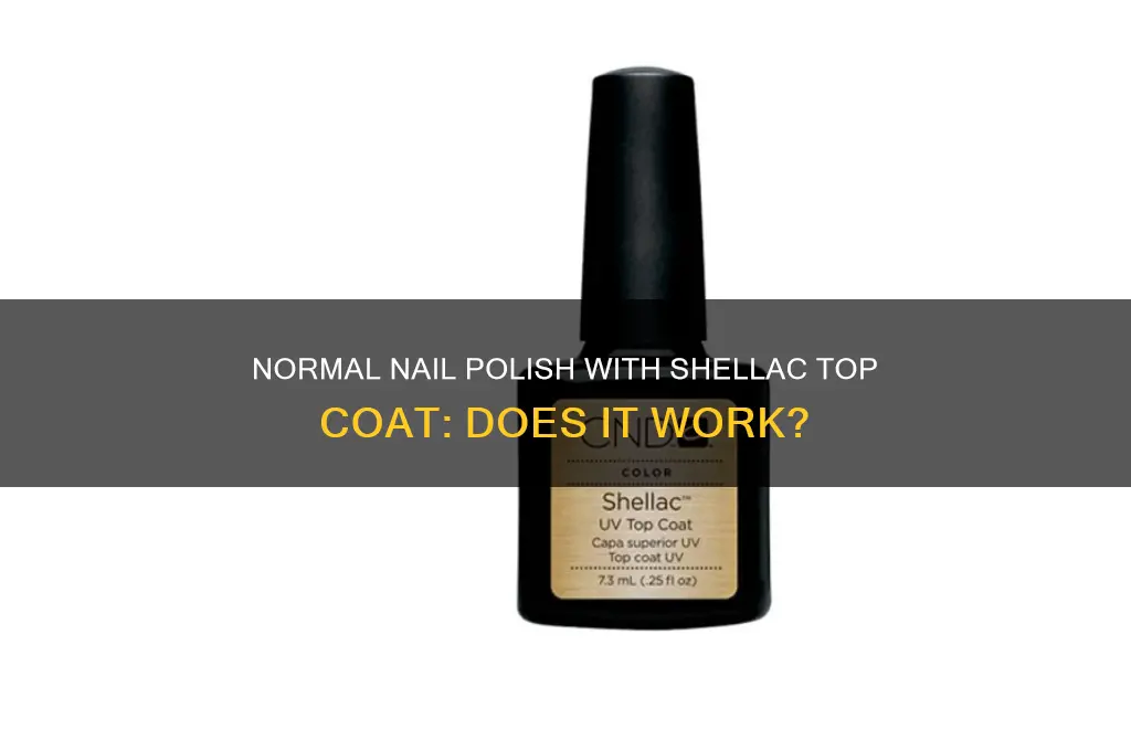 Normal Nail Polish With Shellac Top Coat: Does It Work? | Nailicy