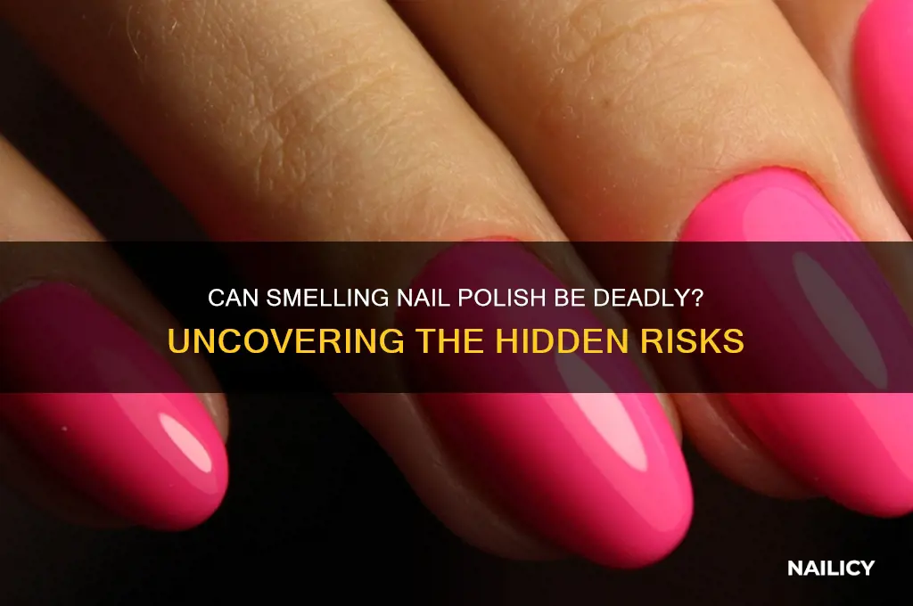 Can Smelling Nail Polish Be Deadly? Uncovering The Hidden Risks | Nailicy