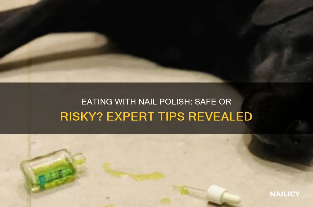 Eating With Nail Polish: Safe Or Risky? Expert Tips Revealed | Nailicy