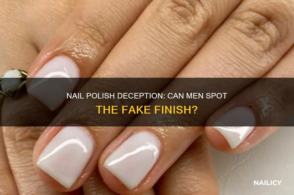 Nail Polish Deception: Can Men Spot The Fake Finish? | Nailicy