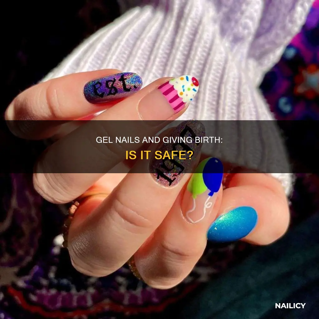 Gel Nails And Giving Birth: Is It Safe? | Nailicy