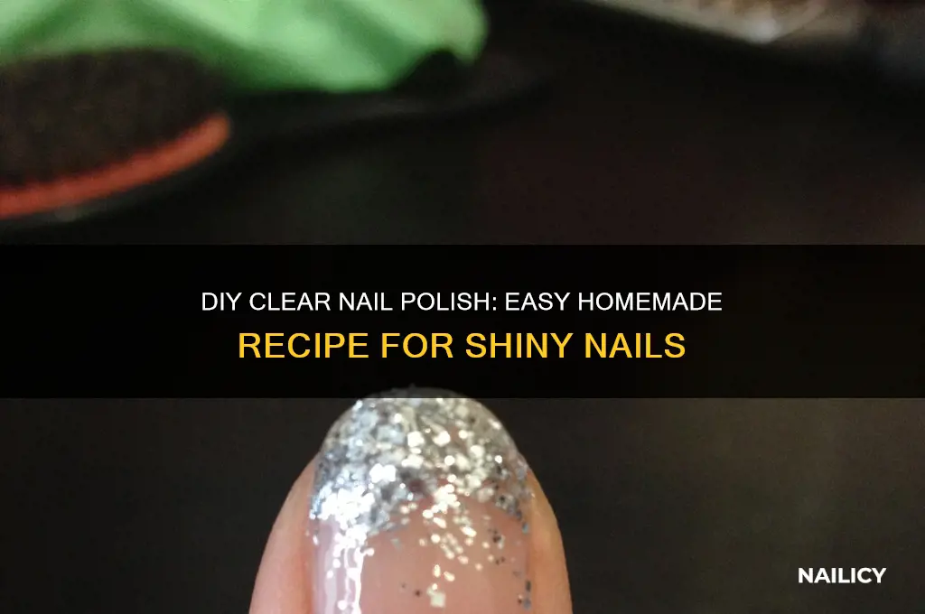 Diy Clear Nail Polish: Easy Homemade Recipe For Shiny Nails | Nailicy