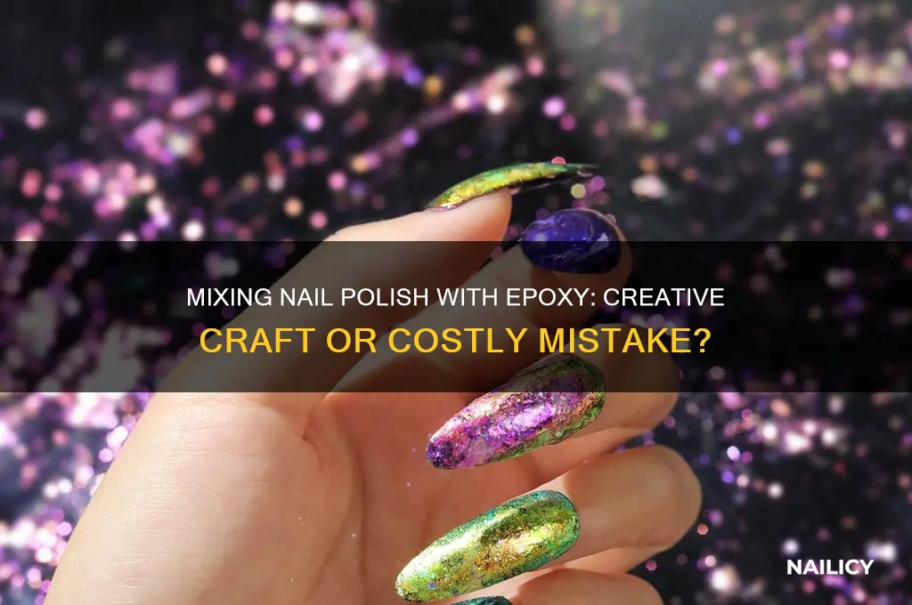 Mixing Nail Polish With Epoxy: Creative Craft Or Costly Mistake? | Nailicy