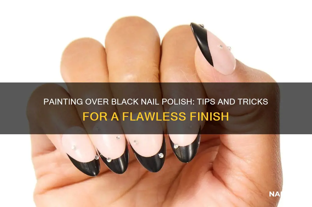 Painting Over Black Nail Polish: Tips And Tricks For A Flawless Finish ...
