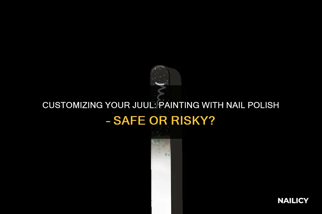 Customizing Your Juul: Painting With Nail Polish – Safe Or Risky? | Nailicy