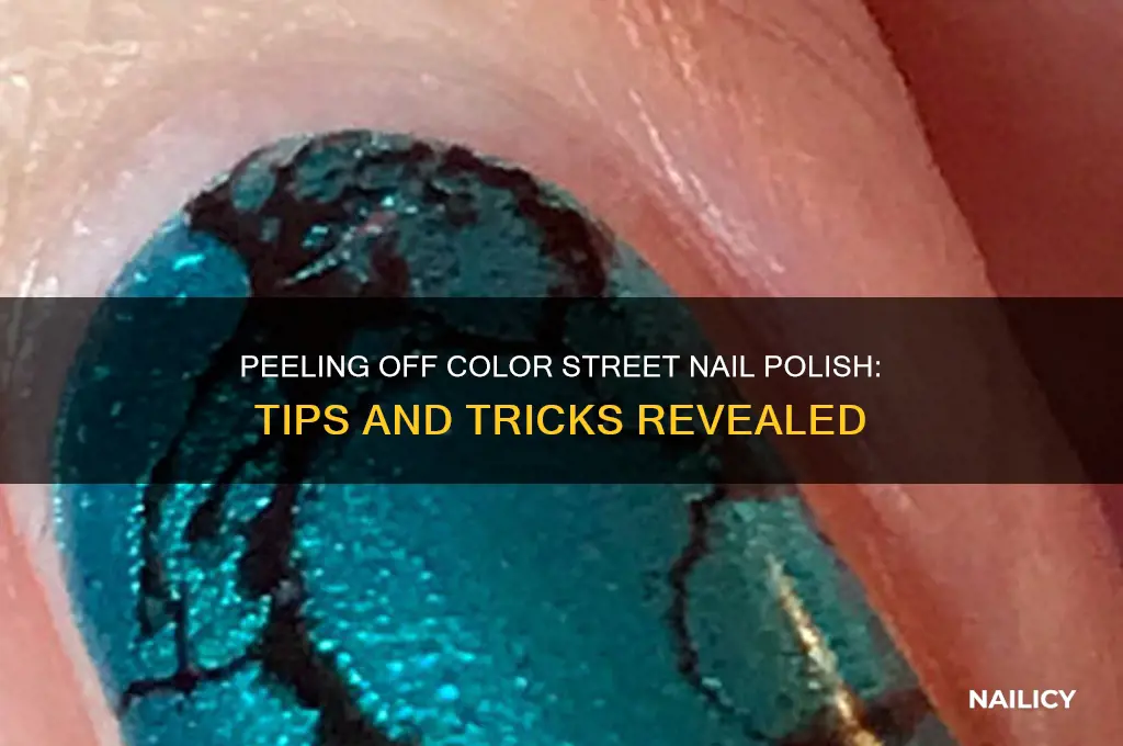 Peeling Off Color Street Nail Polish: Tips And Tricks Revealed | Nailicy