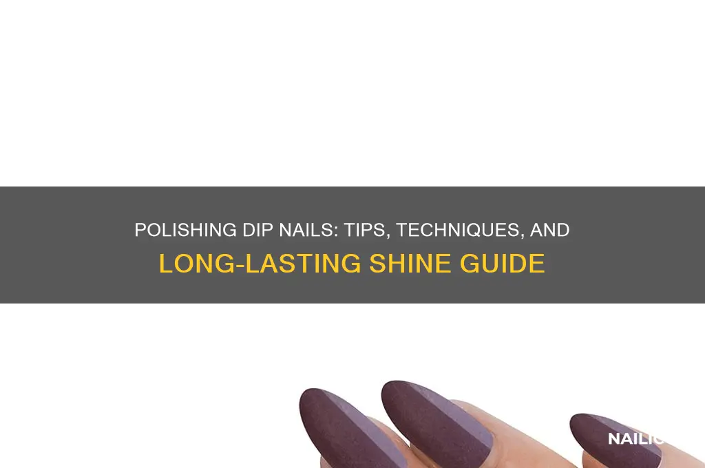 Polishing Dip Nails: Tips, Techniques, And Long-Lasting Shine Guide ...