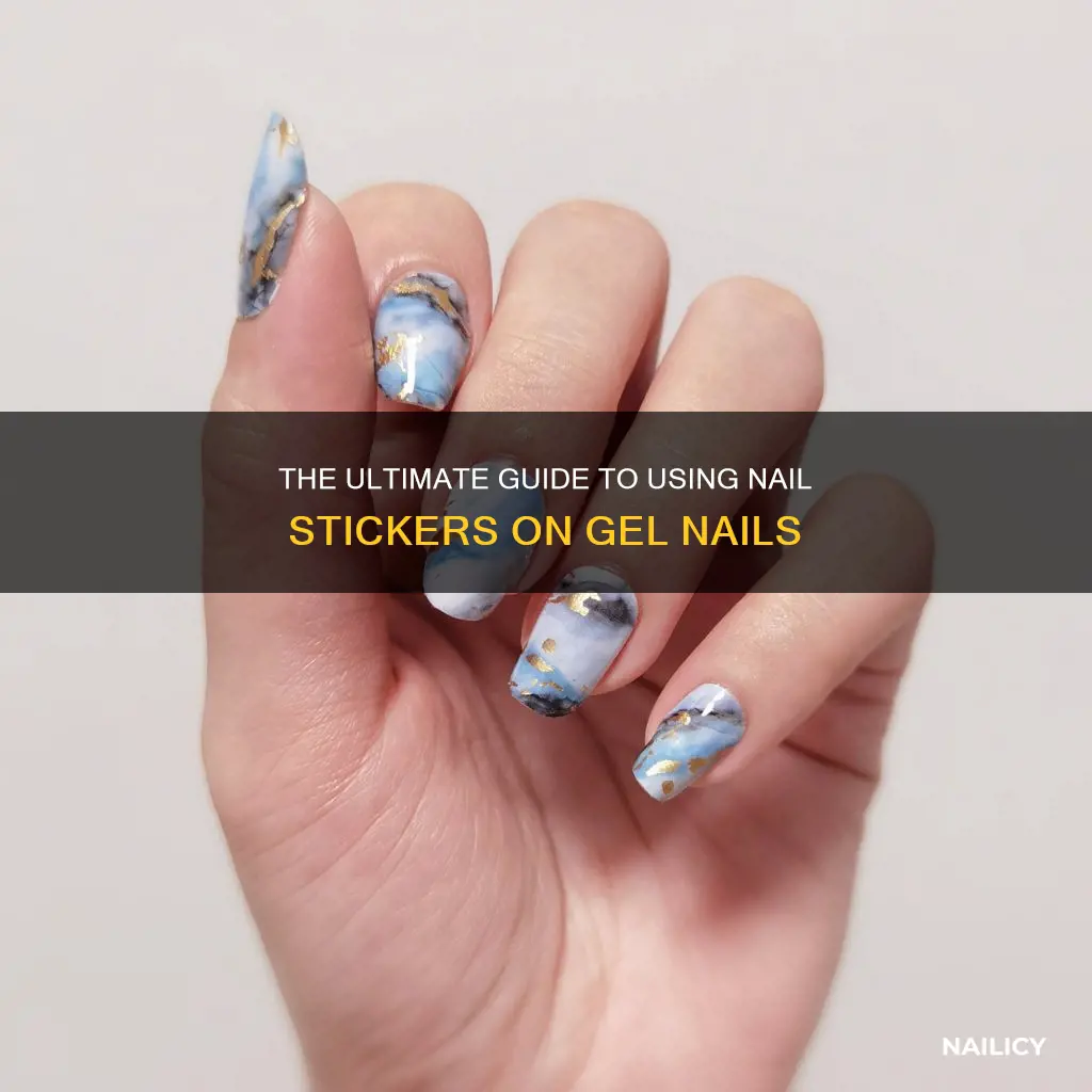 The Ultimate Guide To Using Nail Stickers On Gel Nails | Nailicy