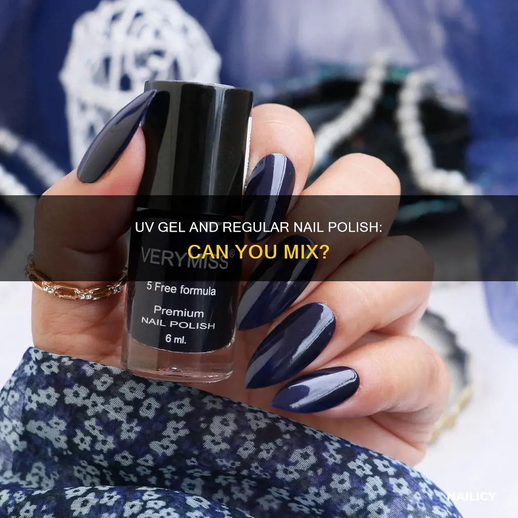 Uv Gel And Regular Nail Polish: Can You Mix? | Nailicy