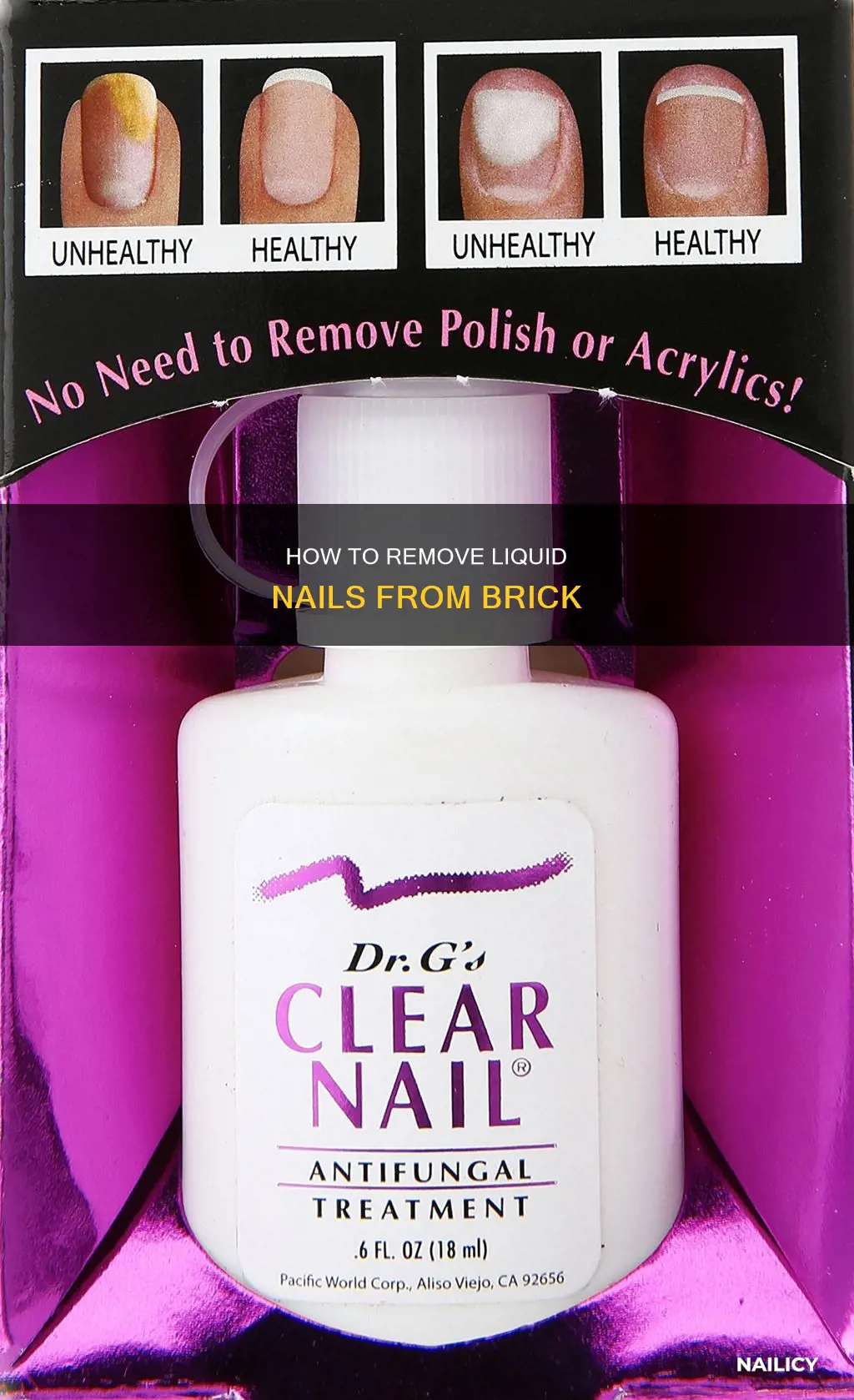 How To Remove Liquid Nails From Brick | Nailicy