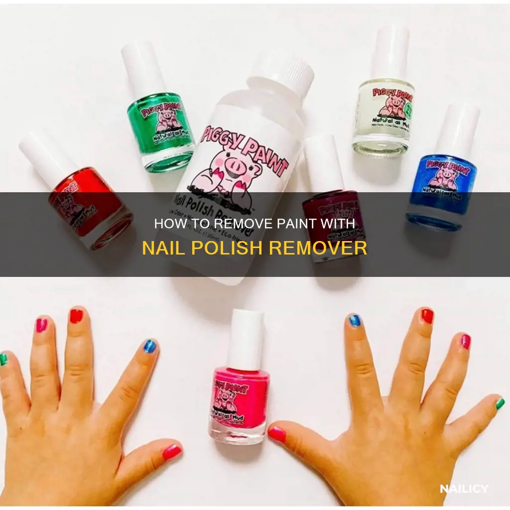 Will Fingernail Polish Remover Remove Paint