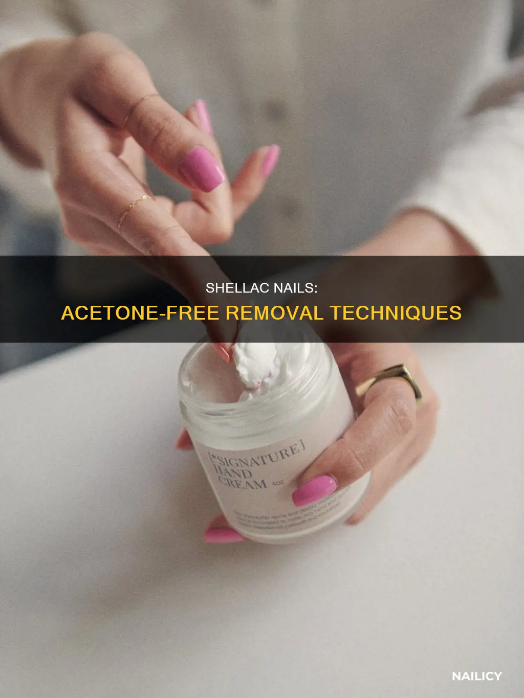 Shellac Nails: Acetone-Free Removal Techniques | Nailicy