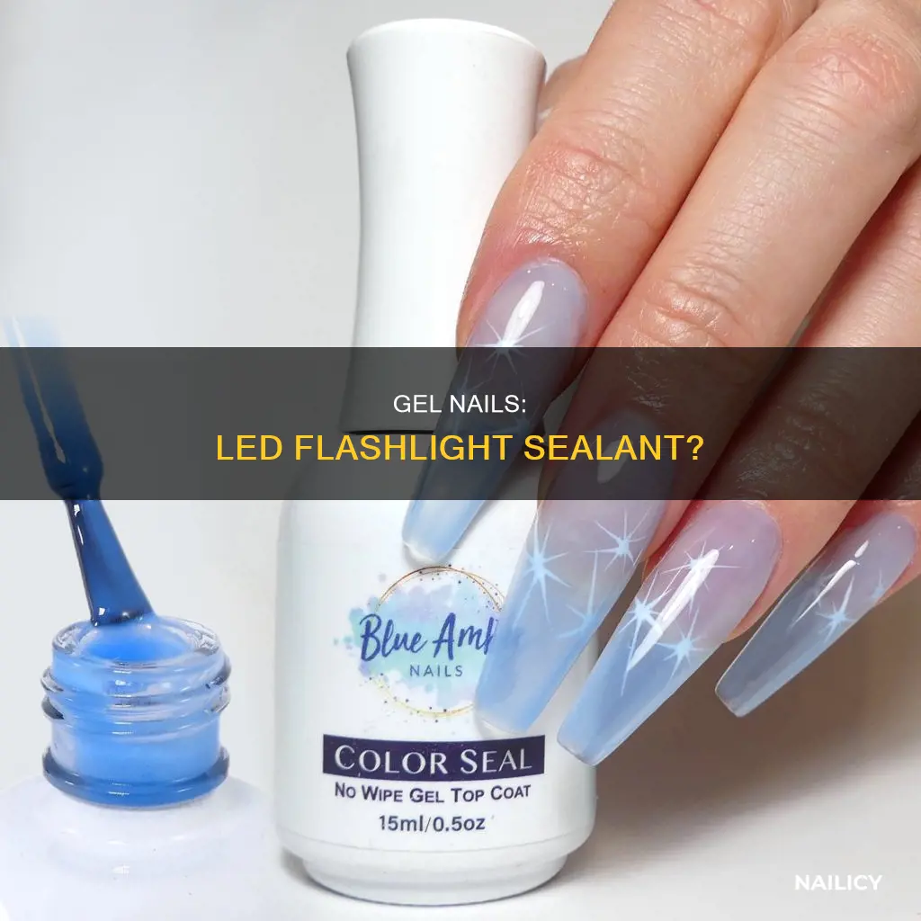 Gel Nails: Led Flashlight Sealant? | Nailicy