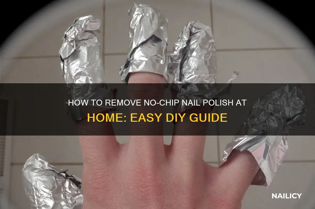 How To Remove No-Chip Nail Polish At Home: Easy Diy Guide | Nailicy