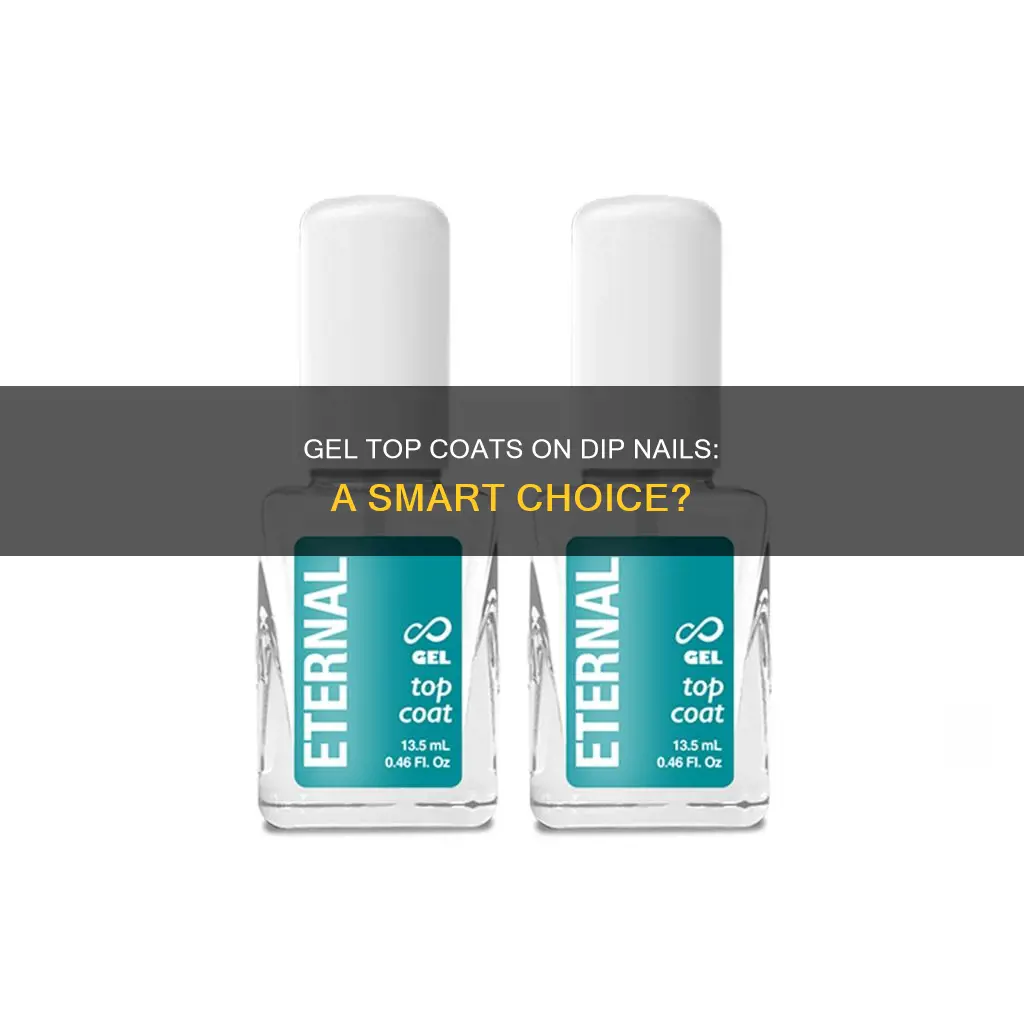Gel Top Coats On Dip Nails: A Smart Choice? | Nailicy
