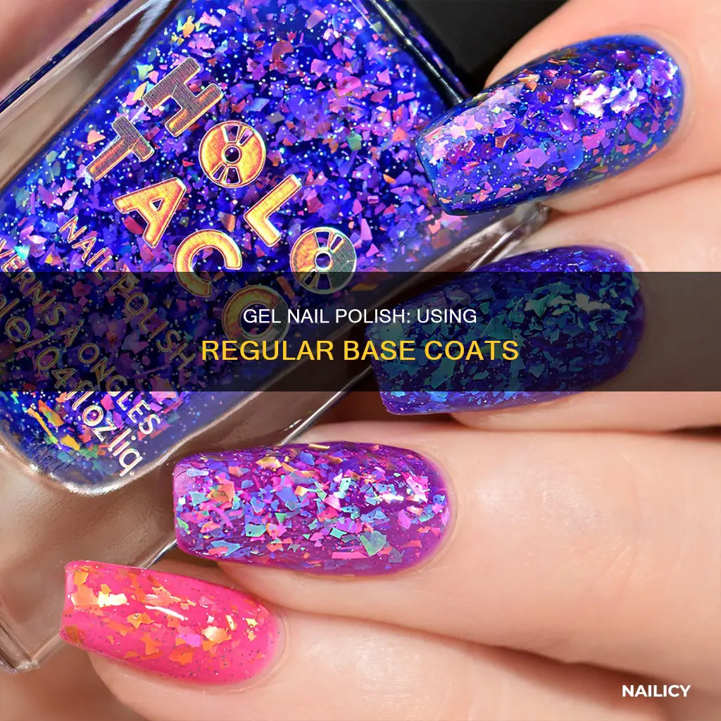 Gel Nail Polish: Using Regular Base Coats | Nailicy
