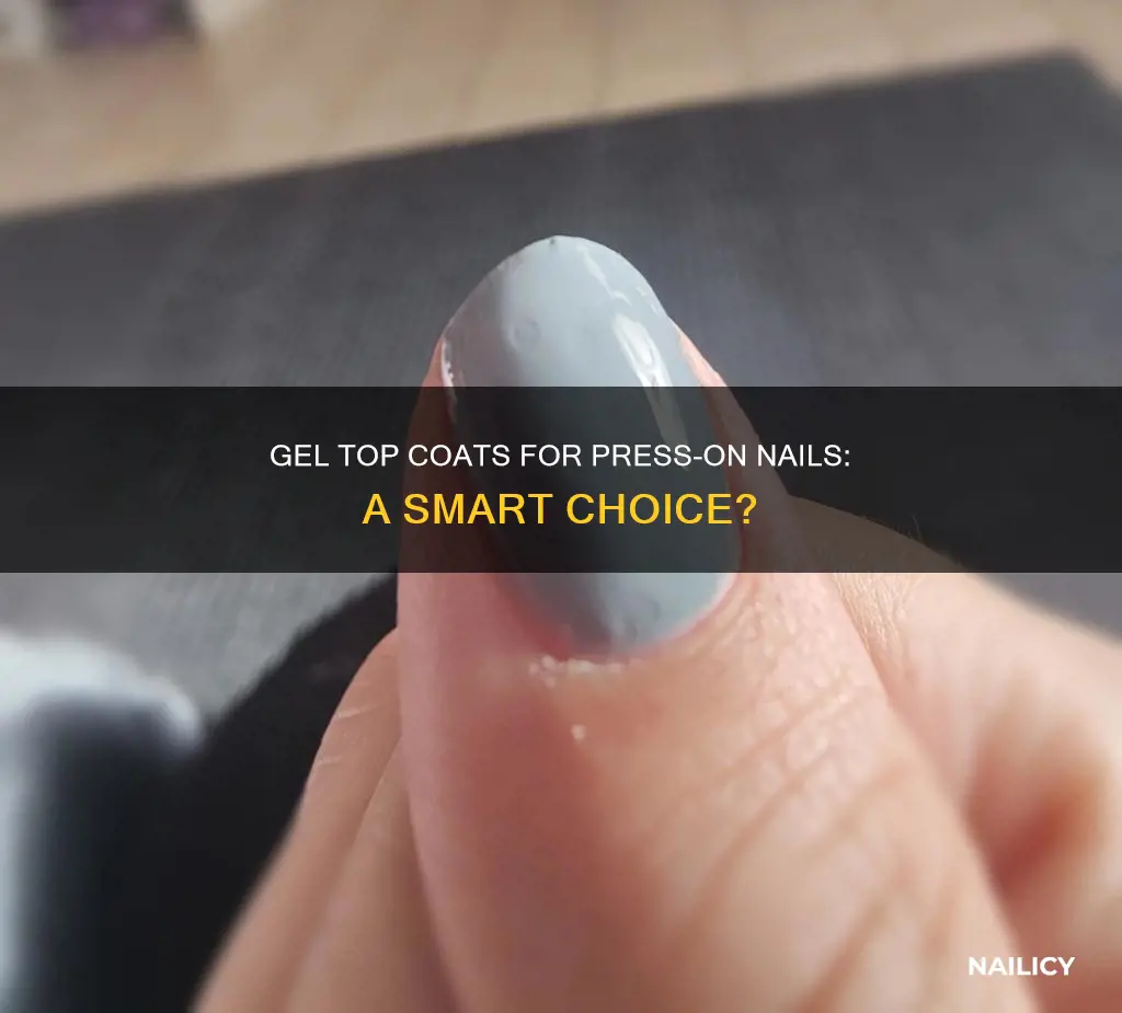 Gel Top Coats For Press-On Nails: A Smart Choice? | Nailicy
