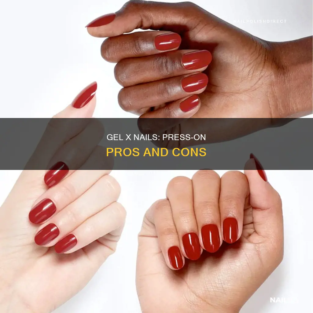 Gel X Nails: Press-On Pros And Cons | Nailicy