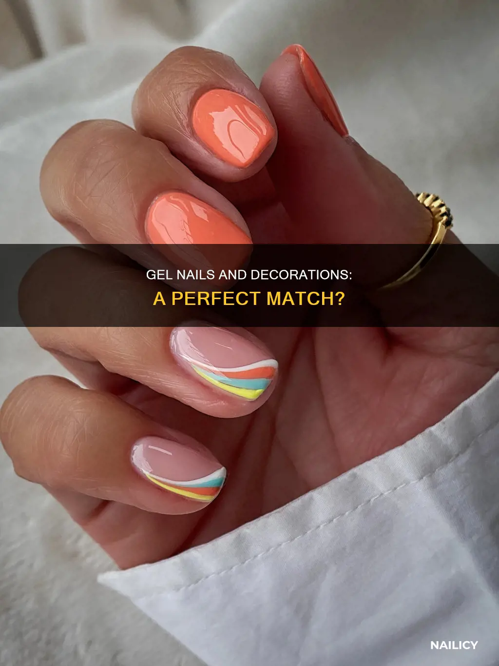 Gel Nails And Decorations: A Perfect Match? | Nailicy