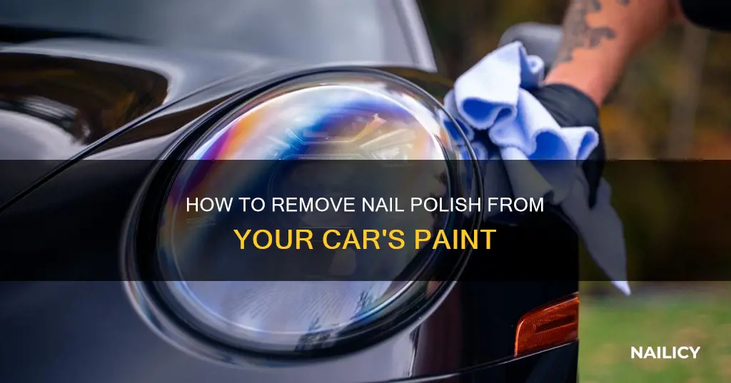 How To Remove Nail Polish From Your Car's Paint | Nailicy